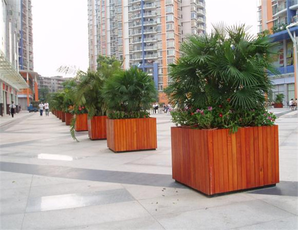 Decorative Rectangle Planter Box , Outdoor Flower Planter 800×500×500mm ...